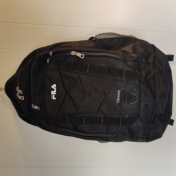 Fila | Bags | Fila Deacon 6 Xxl Laptop Backpack Black | Poshmark